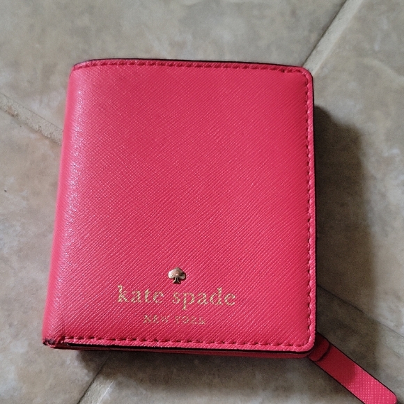 kate spade | Bags | Kate Spade Pink Bifold Wallet | Poshmark